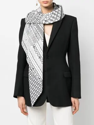 GABRIELE PASINI All-over Graphic Print Scarf