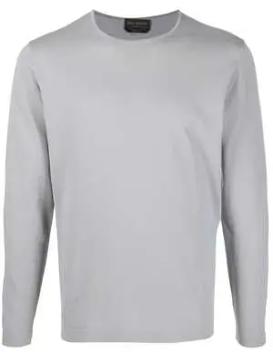 DELL'OGLIO Long-sleeve Jumper - Grey