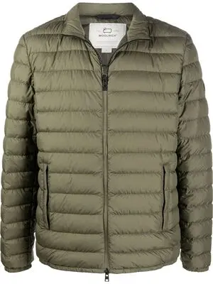 Woolrich Sundance Padded Track Jacket - Green