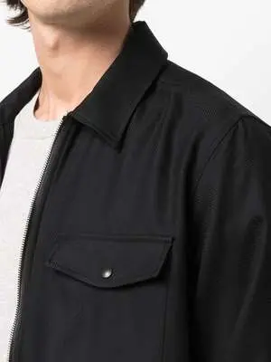 Woolrich Virgin Wool Shirt Jacket