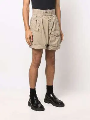 MAISON MARGIELA High-rise Cargo Shorts