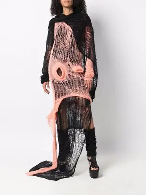 Rick Owens Spider Knitted Poncho