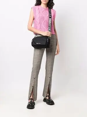 Bimba Y Lola Medium Logo-plaque Crossbody Bag