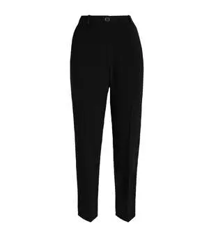 Claudie Pierlot Tailored Straight-leg Trousers - Black