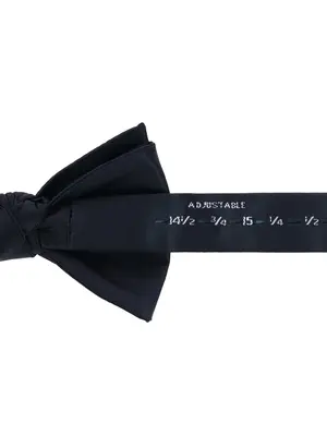 Trafalgar Sutton Pre-tied Silk Bowtie - Black