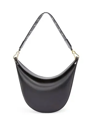 Loewe LOEWE Luna Leather Hobo Bag - Black