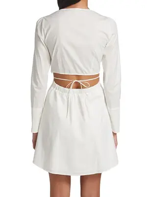 WAYF Pretty Cut-out Minidress