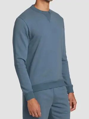 SAKS FIFTH AVENUE Collection Double Collar Sweatshirt