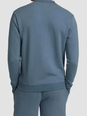 SAKS FIFTH AVENUE Collection Double Collar Sweatshirt