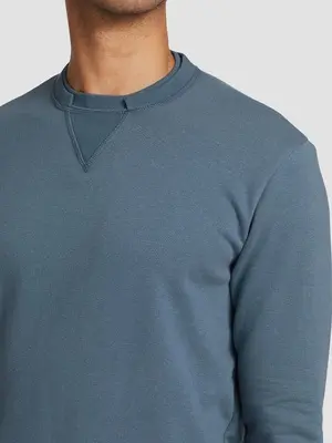 SAKS FIFTH AVENUE Collection Double Collar Sweatshirt