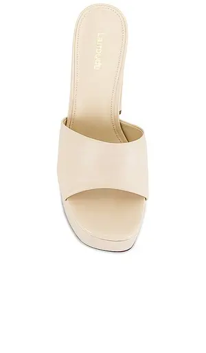 Larroude Dolly Mule - Ivory