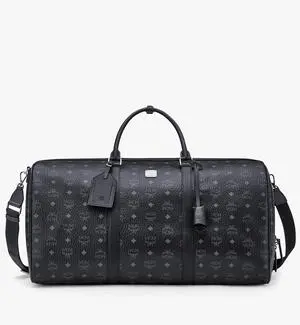 Mcm Ottomar Weekender Bag - Black