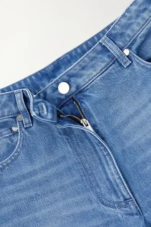 PETER DO Two-tone High-rise Jeans
