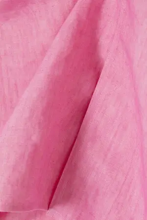 Jacquemus Cutout Draped Linen Mini Skirt