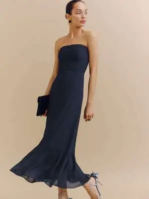 REFORMATION Arta Maxi Dress - Blue