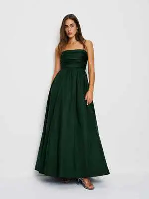 REFORMATION Kastoria Maxi Dress - Green