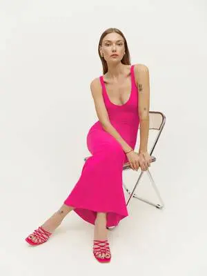 REFORMATION Reformation Tyra Midi Dress Corvette