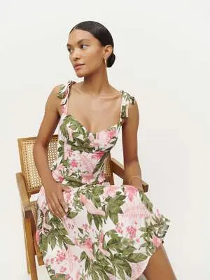 REFORMATION Nadira Sleeveless Midi Dress