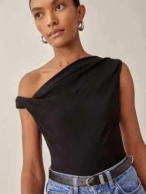 Reformation One Shoulder Blouses