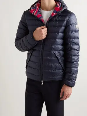 Moncler Bressay Reversible Hooded Down Jacket