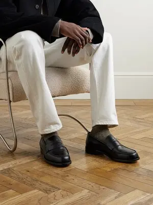 Grenson Epsom Leather Loafers