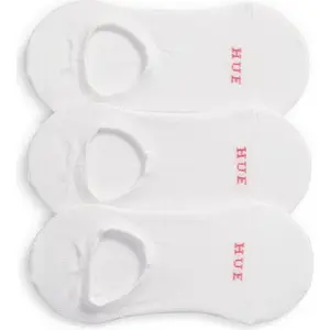 Hue 3-pack Sneaker Liner Socks - White