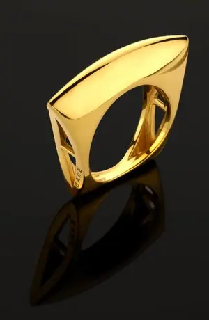 DRIES CRIEL Lotus Ring