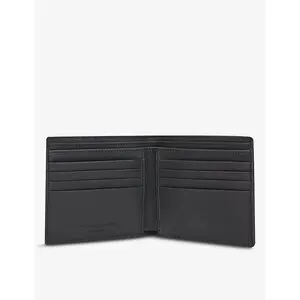 Alexander McQueen Graffiti Brand-print Leather Billfold Wallet