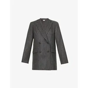 MUSIER PARIS Cleophee Double-breasted Wool-blend Jacket