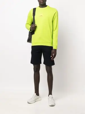 Paul & Shark Logo Patch Organic Cotton Shorts