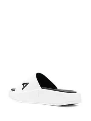 Furla Logo-print Leather Slides