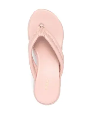 LE SILLA Quilted Platform Sandals - Pink