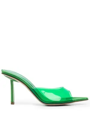 LE SILLA Afrodite Pointed Sandals - Green