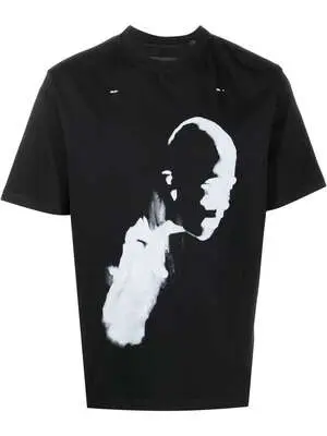 HELIOT EMIL Graphic-print Cotton T-shirt