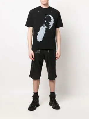 HELIOT EMIL Graphic-print Cotton T-shirt
