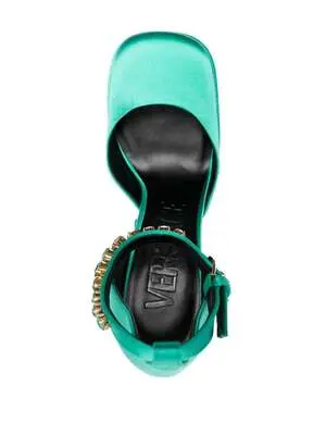 Versace Chunky Mary Jane Pumps