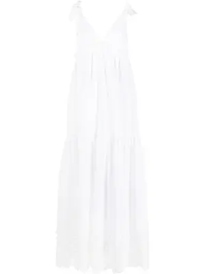 P.a.r.o.s.h Lace-embellished Maxi Dress