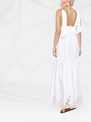 P.a.r.o.s.h Lace-embellished Maxi Dress