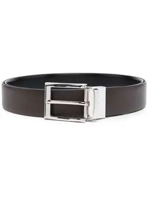 Canali Buckle-fastening Belt - Brown