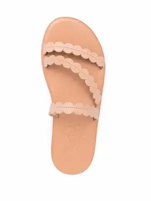 ANCIENT GREEK SANDALS Leather Slip-on Sandals