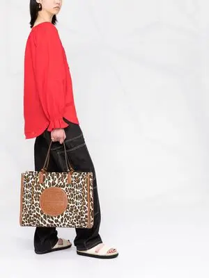 Tory Burch Leopard-print Tote Bag