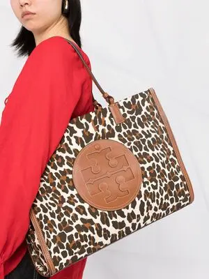 Tory Burch Leopard-print Tote Bag
