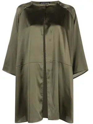 GIANLUCA CAPANNOLO Satin-finish Lightweight Coat