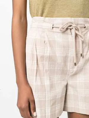 Woolrich Check-print Seersucker Shorts