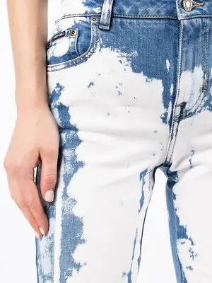 TOM FORD Tie Dye-print Skinny-cut Jeans