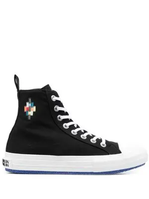 COUNTY OF MILAN Marcelo Burlon Cross Vulcanised High-top Sneakers