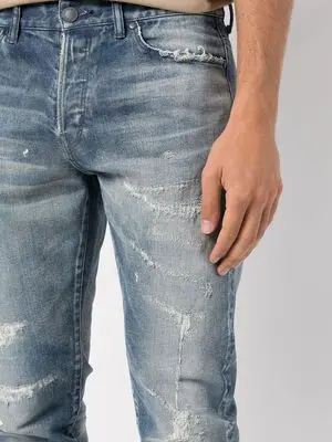 John Elliott The Cast 2 Slim Fit Jeans - Blue