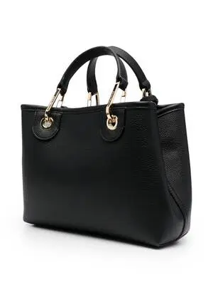 Emporio Armani Logo Tote Bag - Black