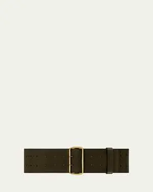 VAINCOURT PARIS La Celeste Leather Belt - Truffle