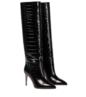 Paris Texas Knee-high Boots - Black
